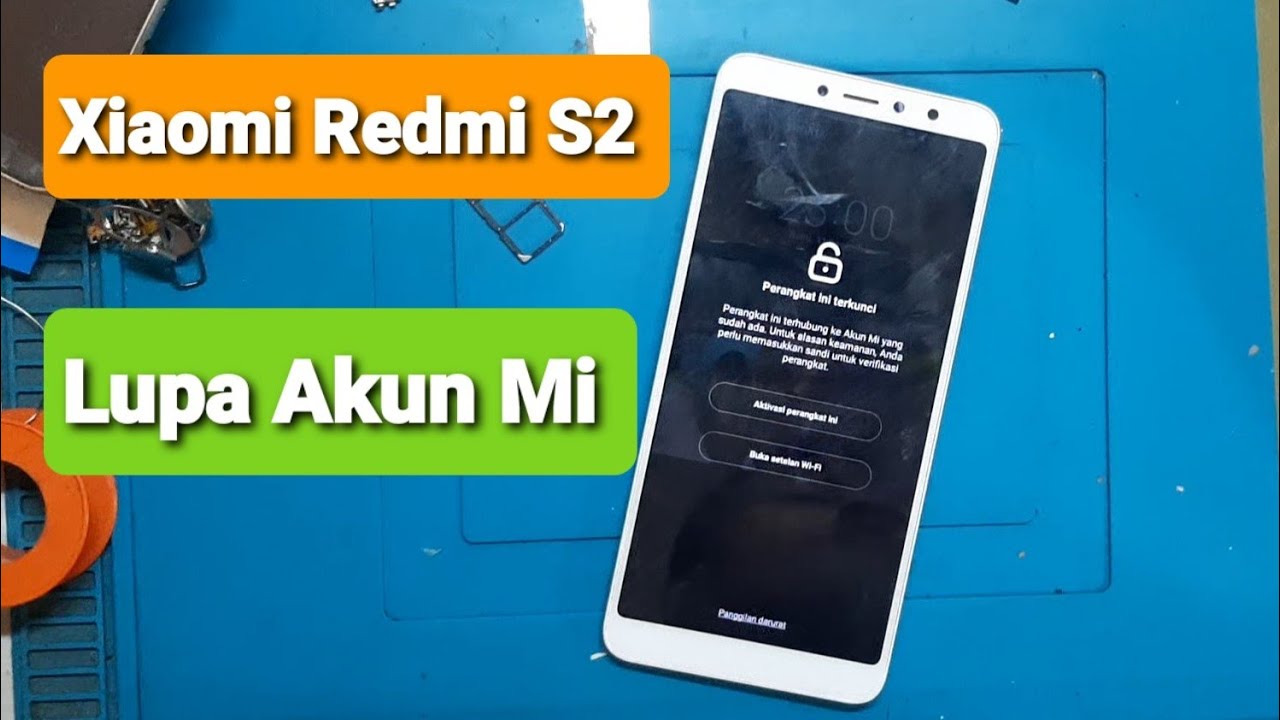 Xiaomi Redmi S2 Lupa Akun Mi || Micloud M1803E6G V10.0 Stabil ( Anti ...
