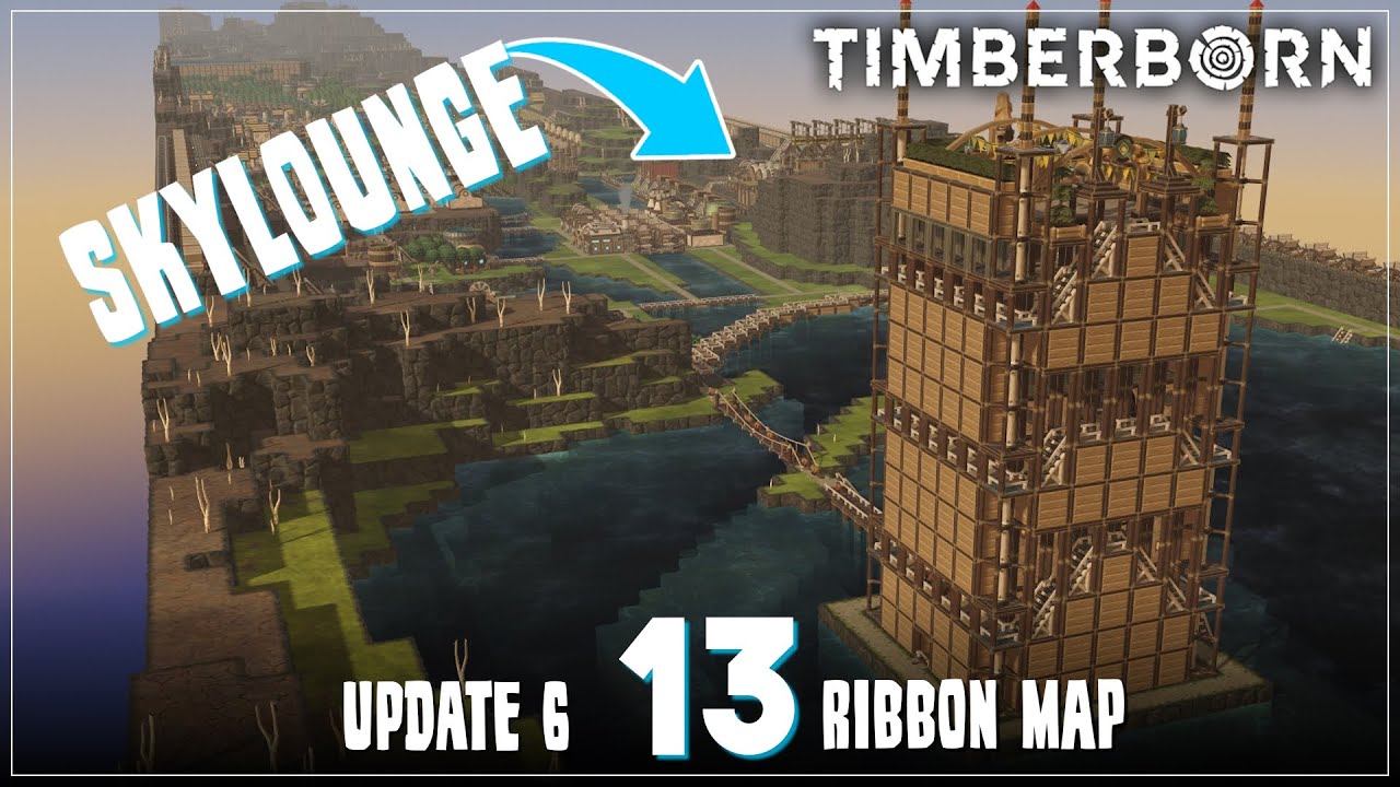 Constructing Our First Beaver Tower! | Episode 13 | Timberborn: Update ...