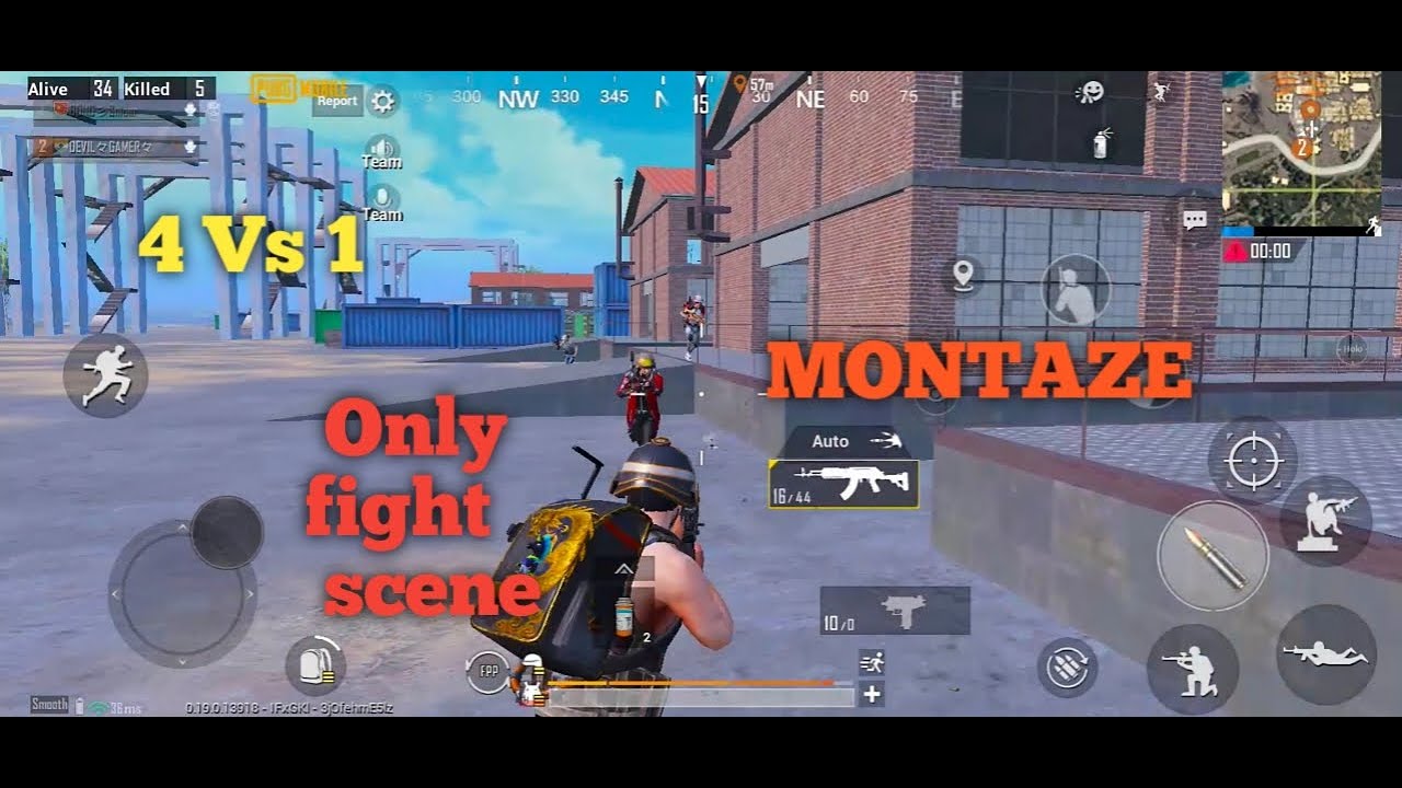 Pubg only fight scene montaze gameplay 😘😎 - YouTube