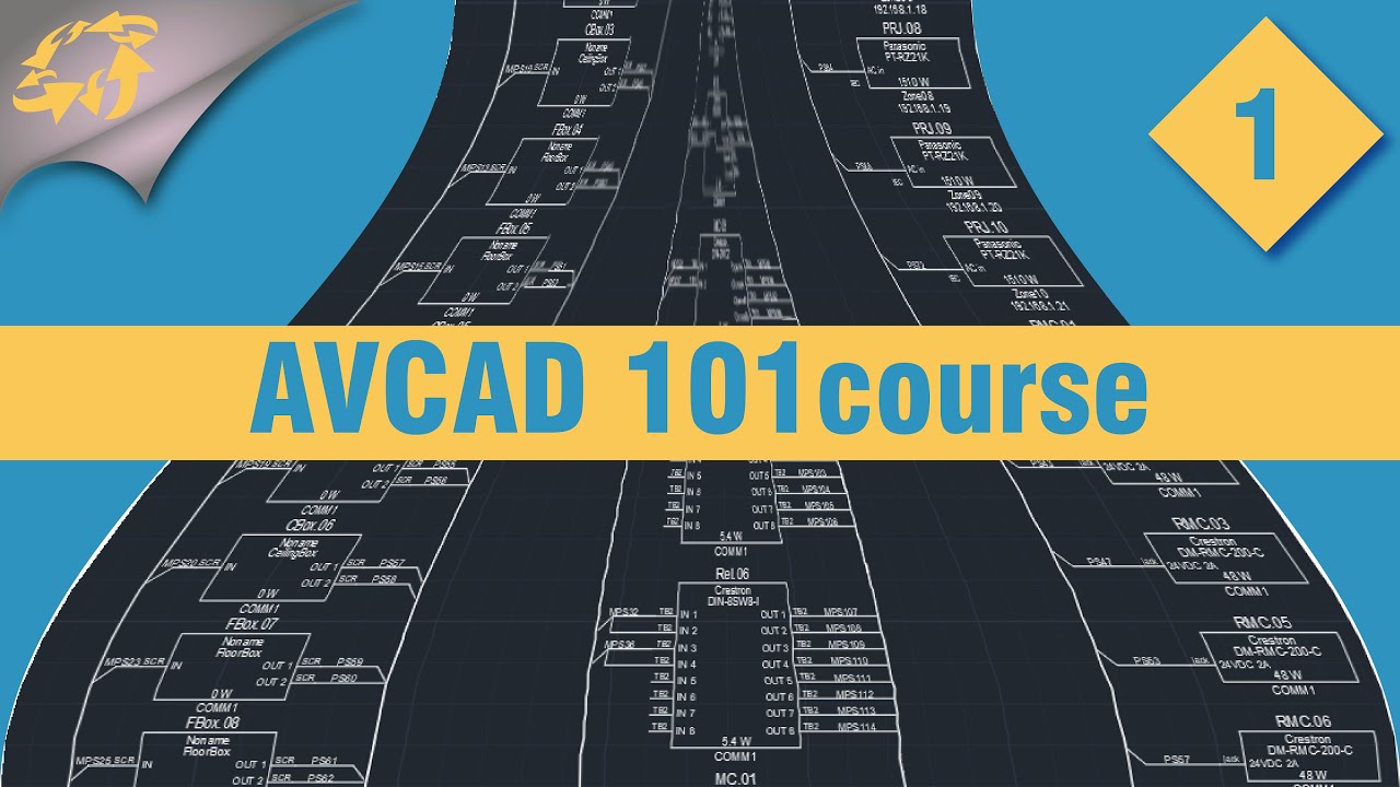 AVCAD course 101 - 01 - YouTube