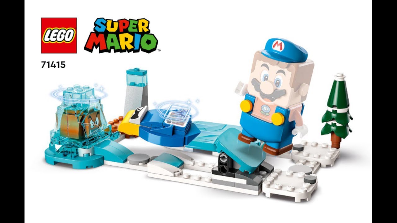 LEGO Instructions | Super Mario | 71415 | Ice Mario Suit and Frozen ...