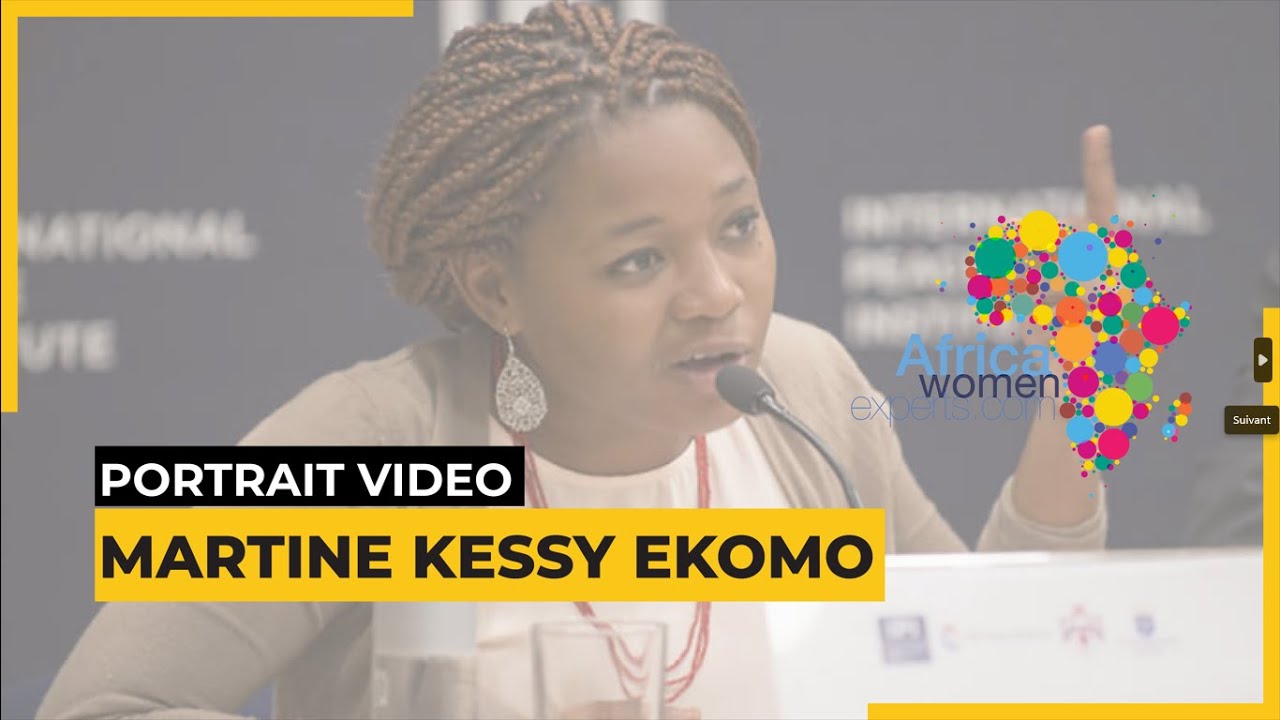 Martine Kessy EKOMO, specialist in international security - YouTube