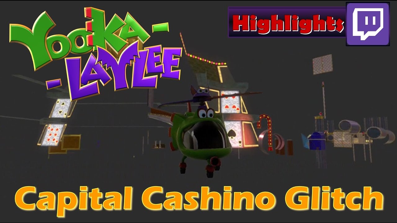 Yooka-Laylee - Capital's Cashino - Map Disappearance Glitch (Twitch ...