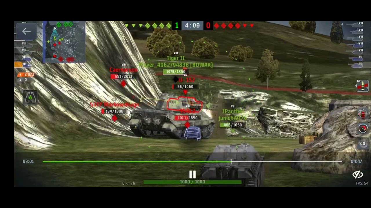 St. Emil 2865DMG 2kills | World of Tank Blitz@B9. HMT Gaming - YouTube