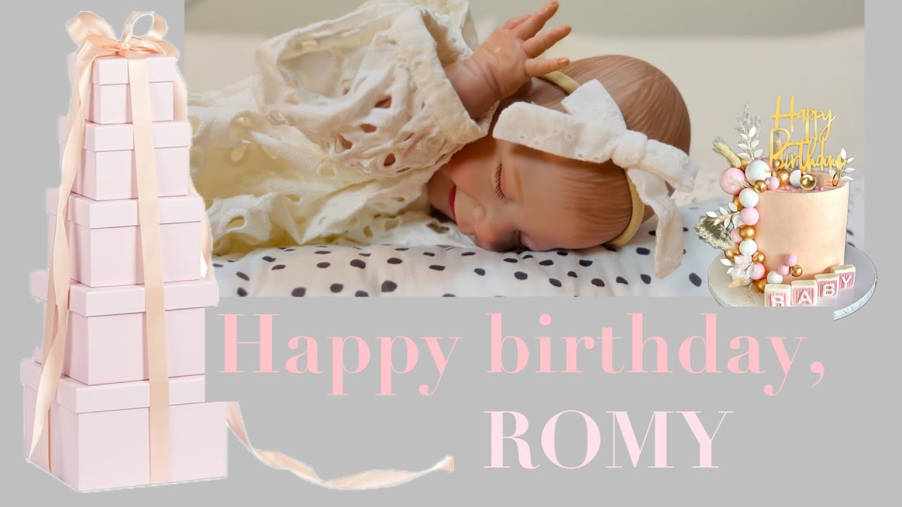 Happy Birthday, Romy… Most Beautiful Reborn Baby | Part 86 - YouTube