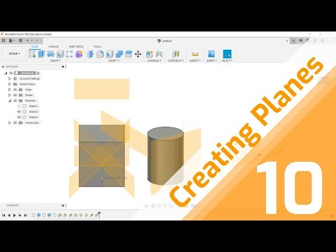 Fusion 360 for FTC: Creating Planes - YouTube