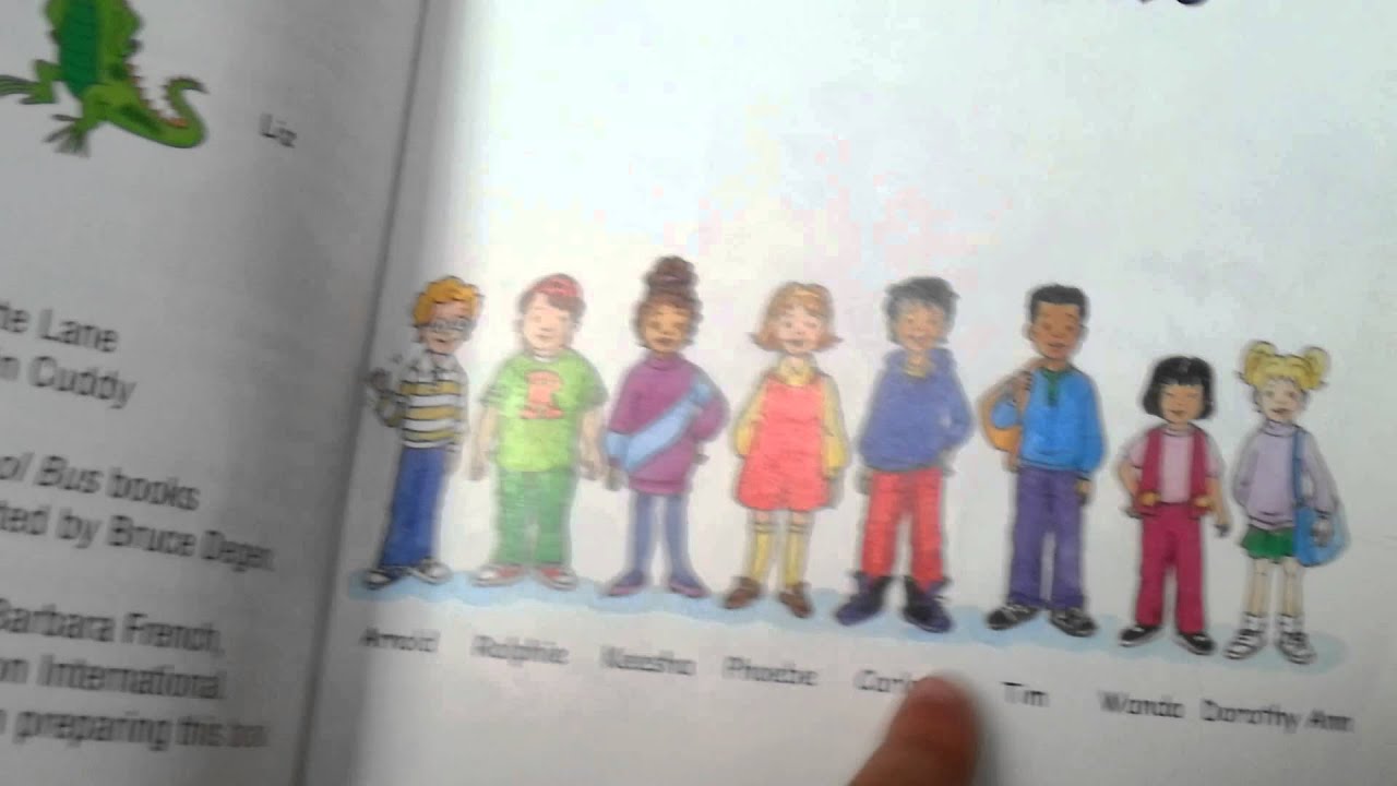 Henry & The Magic Schoolbus Cast of Characters - YouTube