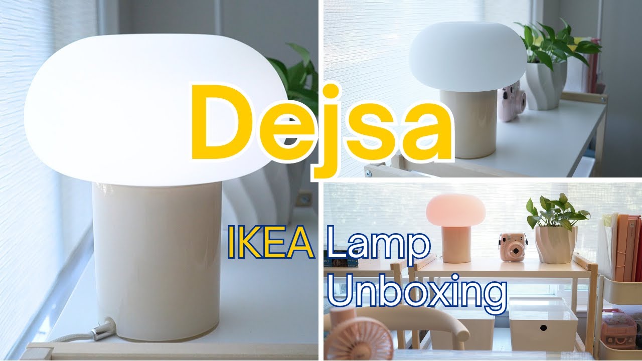 IKEA Dejsa Lamp Setup With Smart Light 💡 For Home & Workspace - YouTube