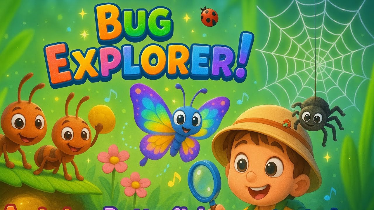 Bug Explorer! 🐜🦋🕷️ | Learn About Ants, Butterflies & Spiders | Fun Kids ...