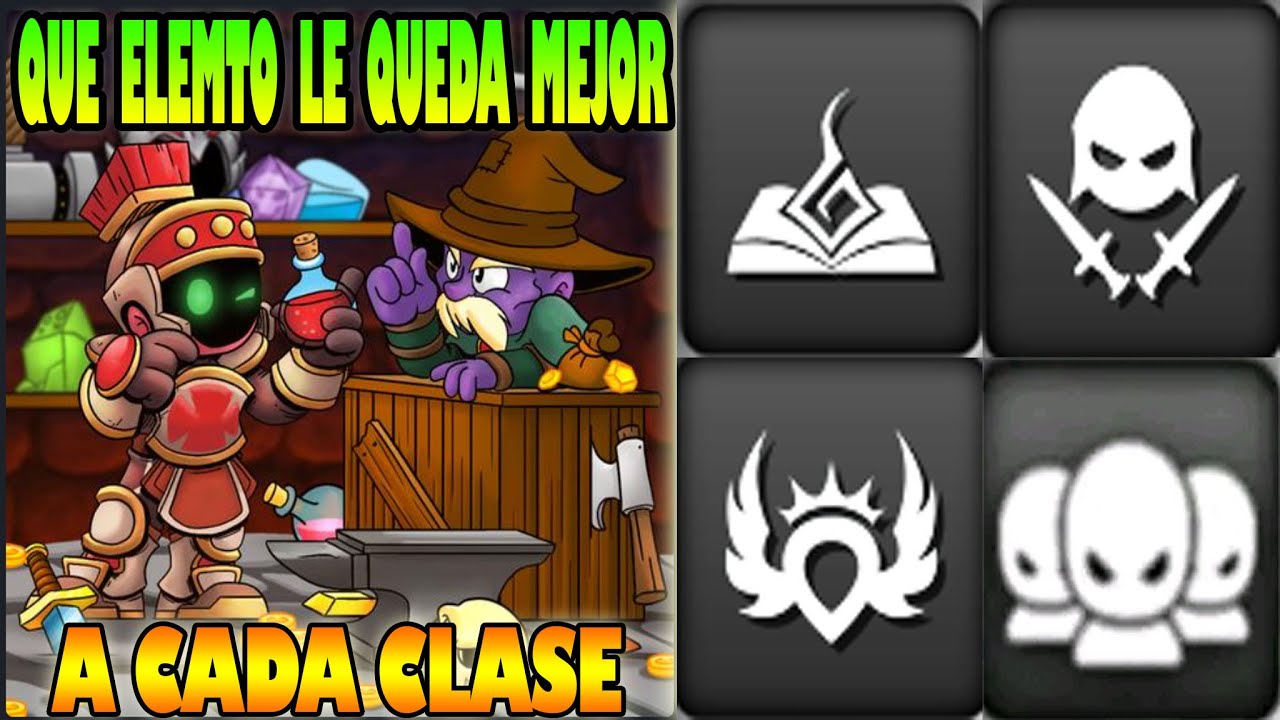 QUE ELEMENTO LE QUEDA MEJOR A CADA CLASE EN MAGIC RAMPAGE/COMO USAR ...