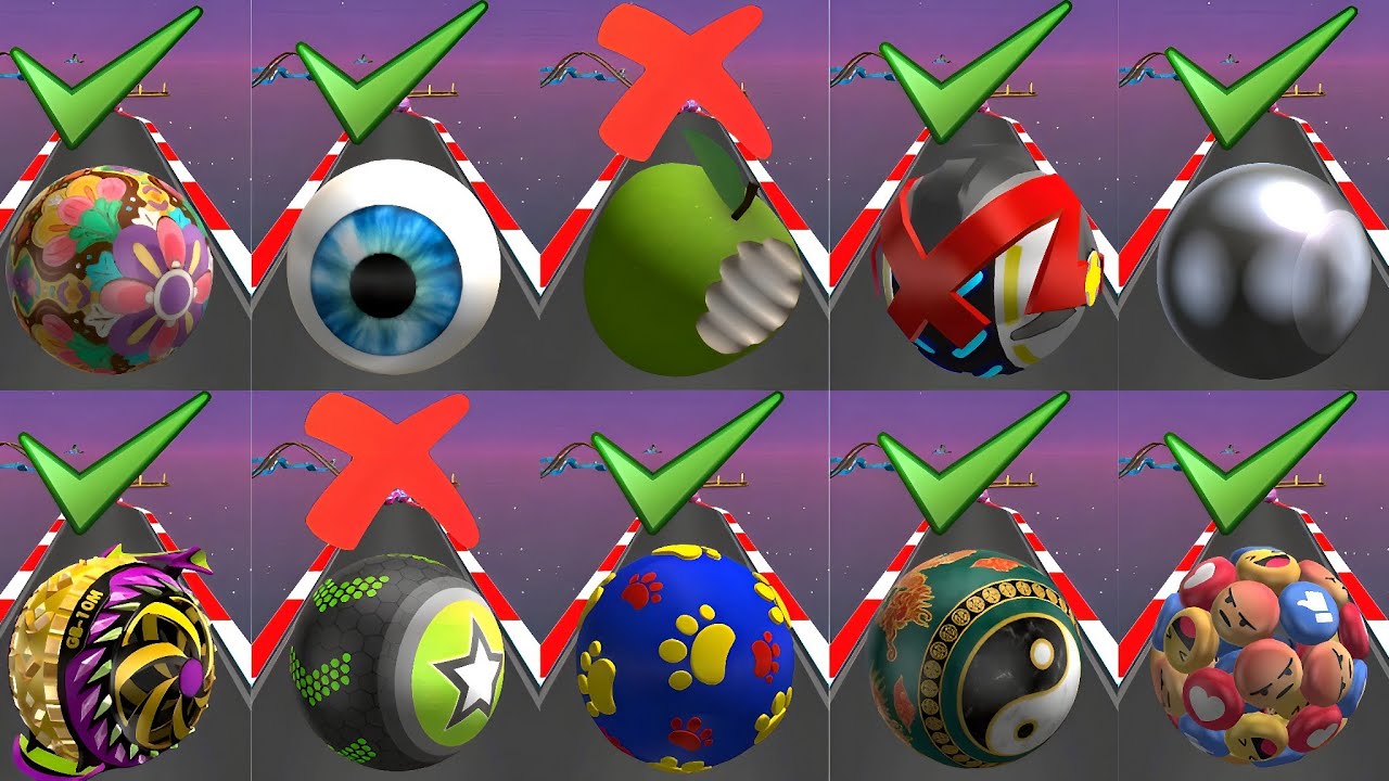 Going Balls - Super Speed Run & Going Balls vs Balls Compare series # ...