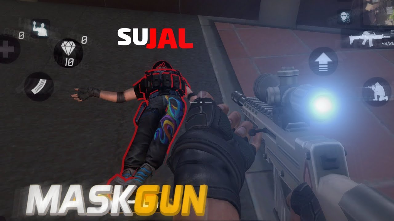 ALWAYS CHALLENGE ME !!! MASKGUN MULTIPLAYER FPS 1V1 WITH CHALLENGER ☠️☠ ...