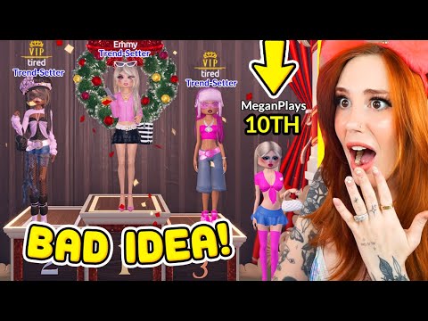 QUITTING DTI WHEN I WIN FIRST PLACE IN PRO SERVERS.. Dress To Impress ...