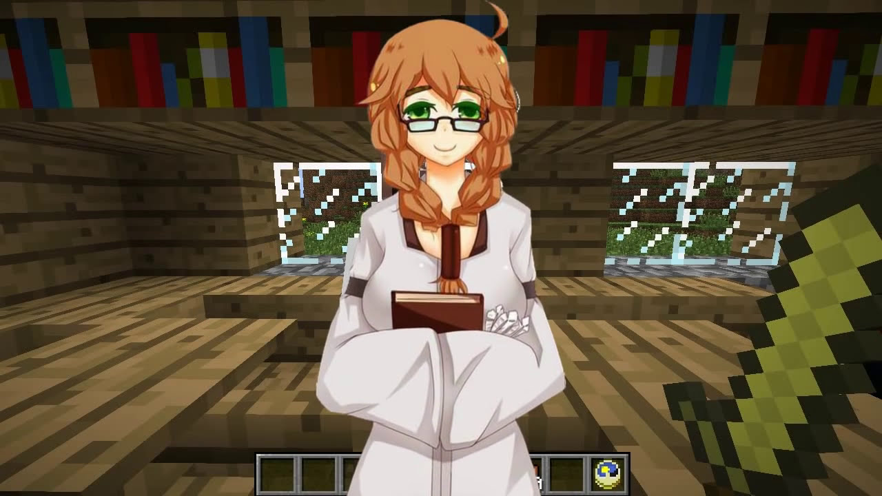 Minecraft NEW GIRLS ! Girl Villagers ! - YouTube