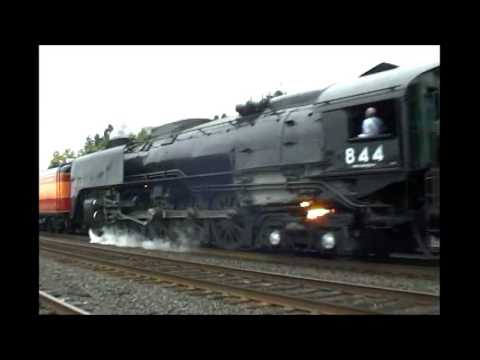 SP 4449 & UP 844, CC&C 15 - YouTube