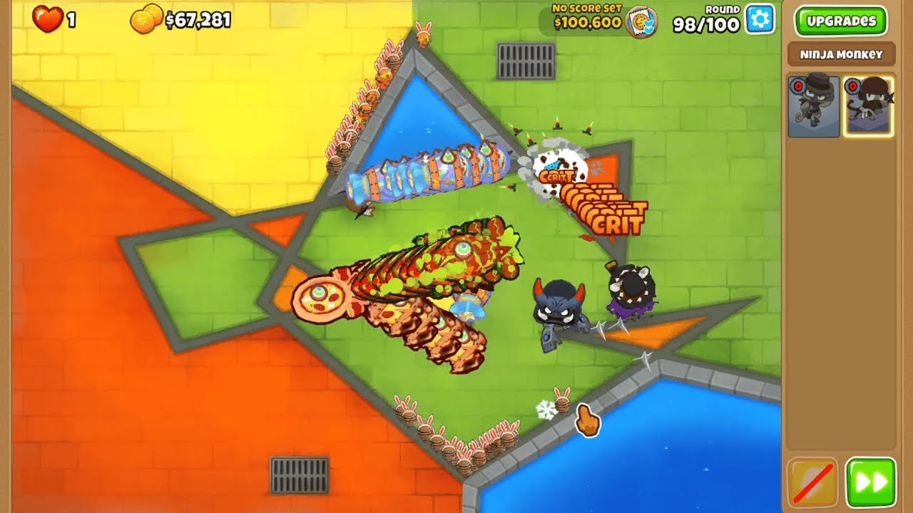 Master Bomber & The Desert Phantom | Cubism 2 Towers CHIMPS (BTD6 ...