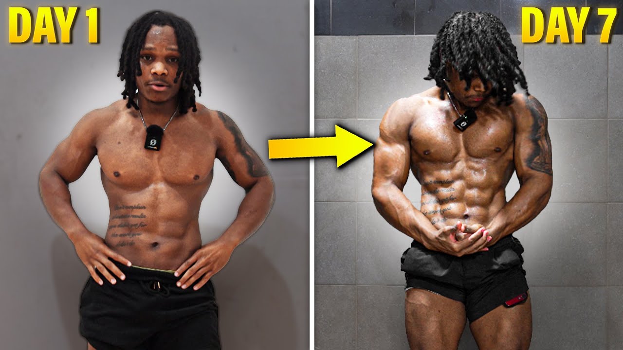 7- Day Aggressive Cut: Surviving On ONLY 1,000 Calories! - YouTube