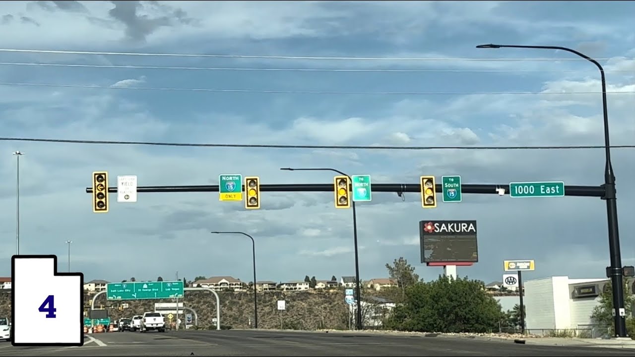 Utah Traffic Lights 4 - YouTube