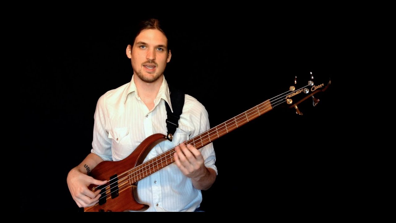 Major Seventh Chords + Weird Solo Groove - Jazz Bass Chords 2/4 - YouTube