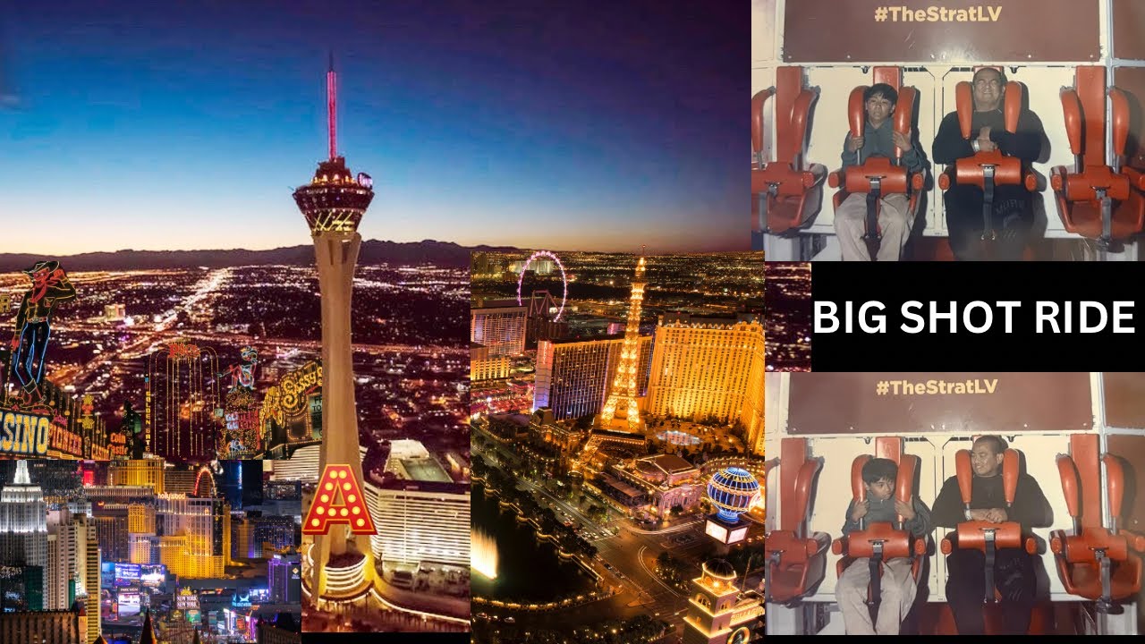 BIG SHOT RIDE @ THE STRAT LAS VEGAS - YouTube