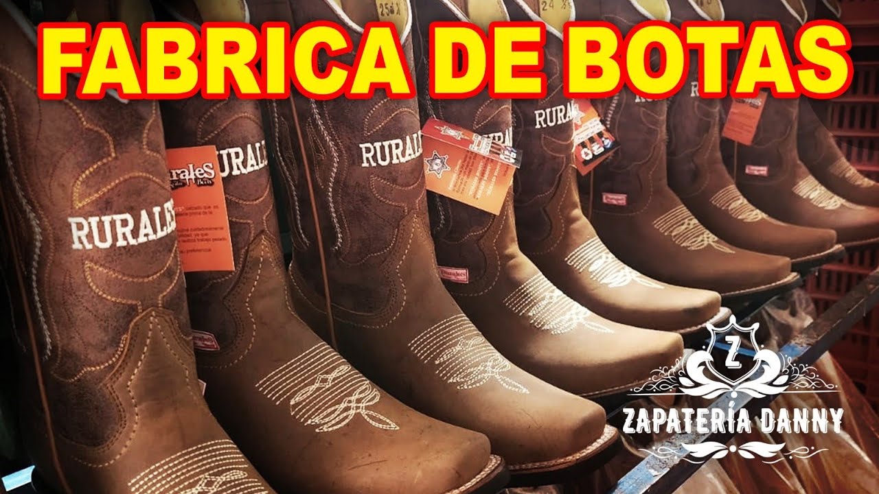 Como se hacen las botas Rurales en la fábrica de botas de León ...