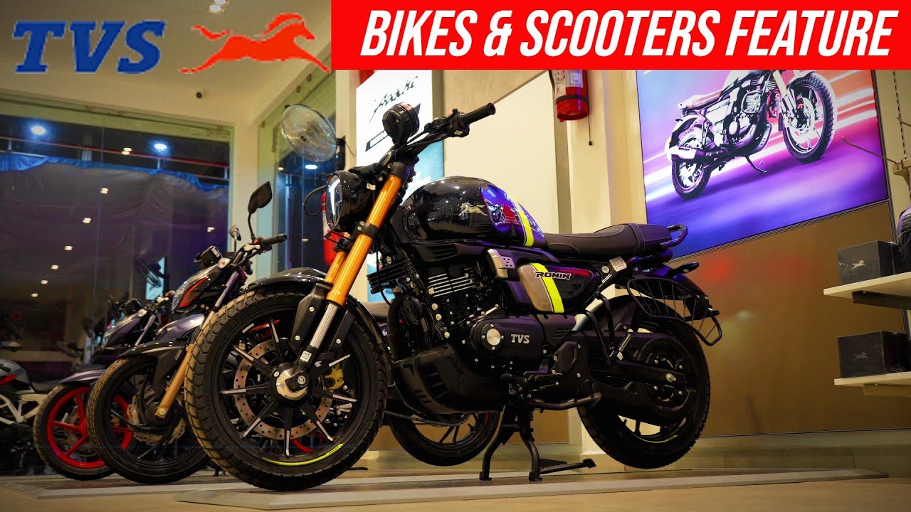 TVS Bikes & Scooters Showroom Featurette | Full Fleet Walkthrough ...