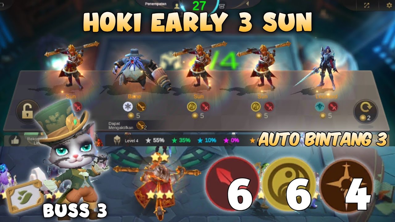 NEW GAMEPLAY BUSS 3 I CARA MUDAH BIKIN HYPER HERO LEGEND BINTANG 3 PAKAI COMMANDER BUSS SKILL 3 ...