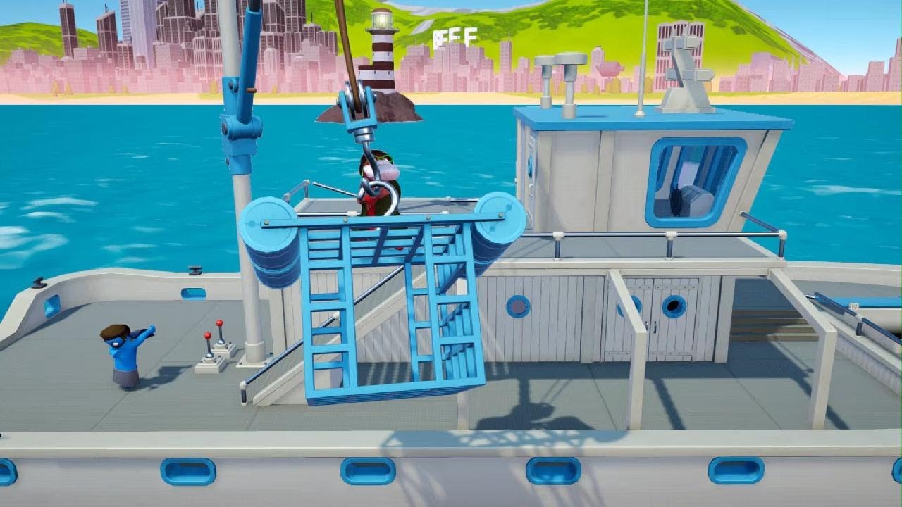 Gang Beasts ship - YouTube