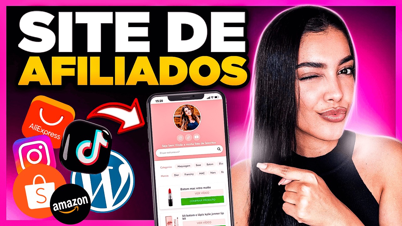 💰Como Criar Site de AFILIADOS no WordPress [P/ Usar nas Redes Sociais] - YouTube