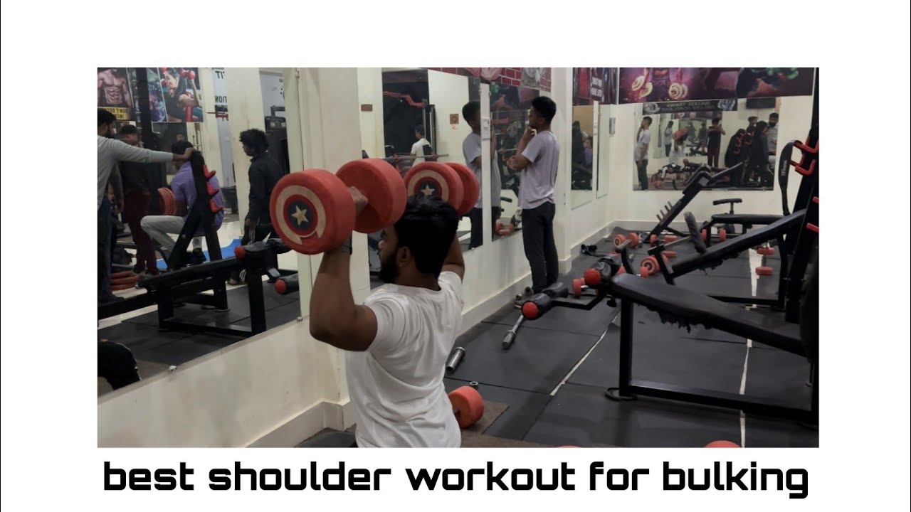 best bulking shoulder workout for you - YouTube