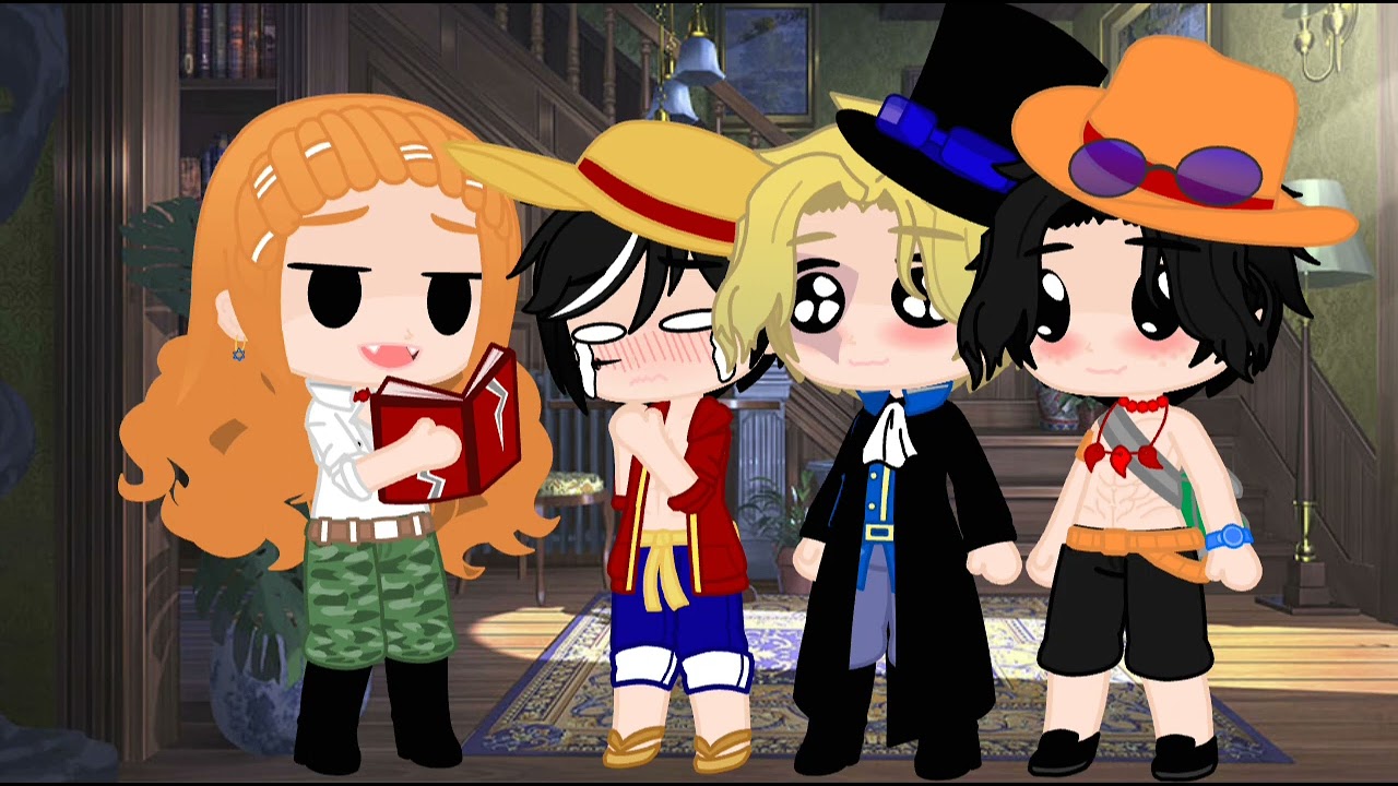 Meme Gacha One Piece Asl Ace Sabo Luffy Dadan Youtube