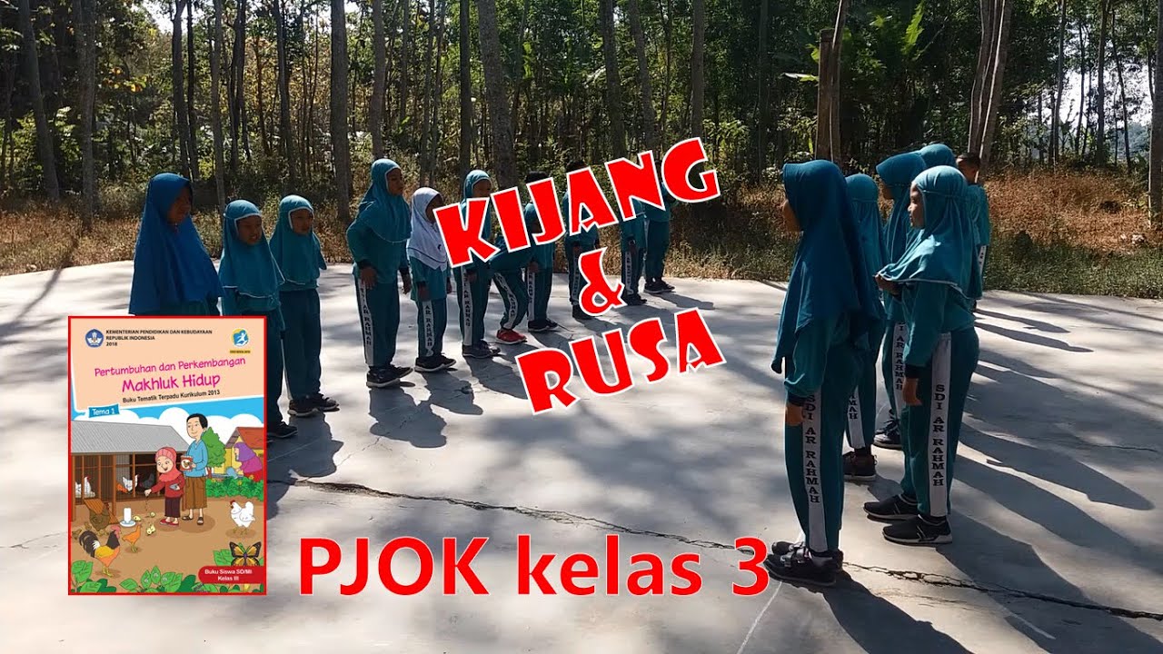 Permainan Tradisional Kijang & Rusa | PJOK Kelas 3 - YouTube