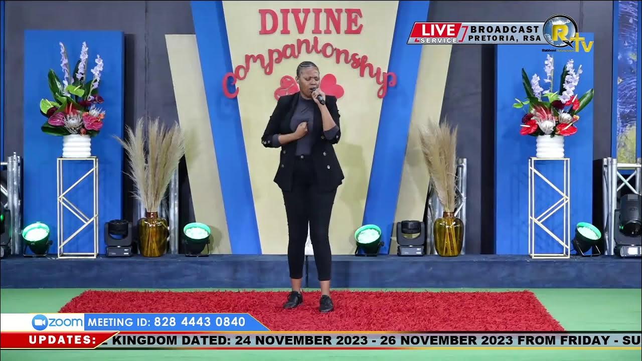 07 NOVEMBER 2023 TUESDAY LIVE BROADCAST SERVICE WITH PROF. LESEGO DANIEL AND SONS PART 1 - YouTube