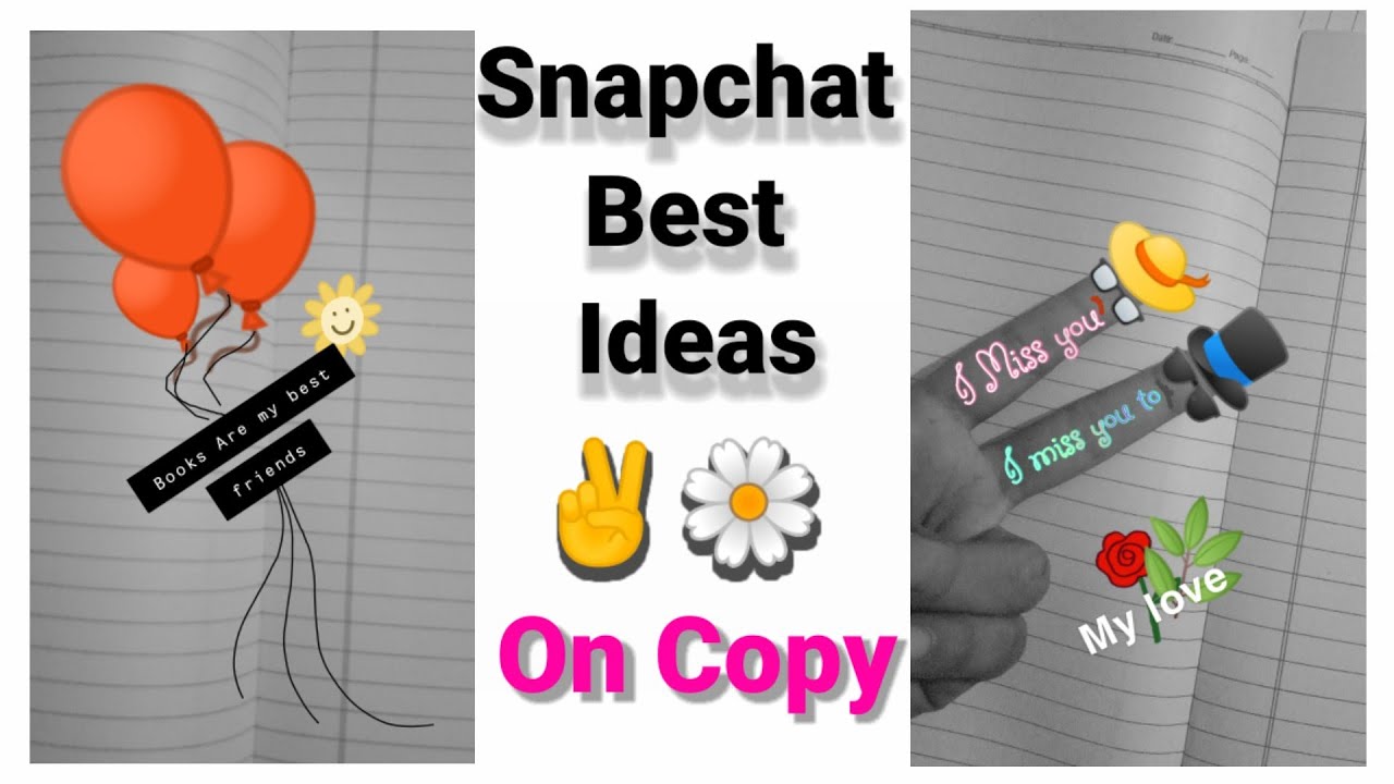 Snapchat Creative Ideas ️ | Snapchat Hidden Ideas | Snapchat Photo ...