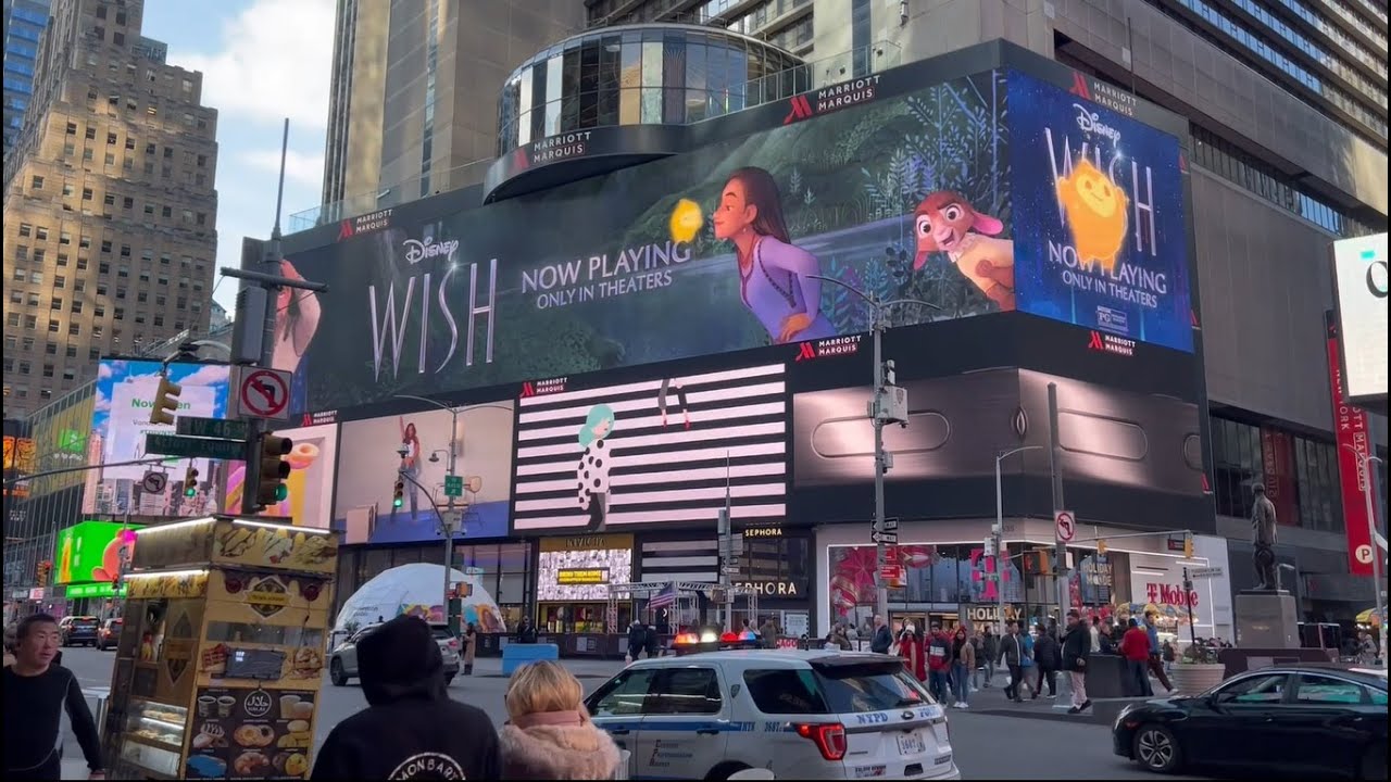 Times Square Video Billboard Ads - November 25, 2023 - YouTube