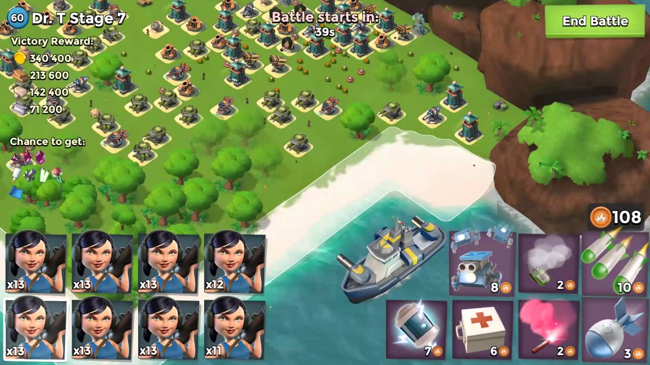 Boom Beach - DrT 7 unboosted - 22/4/2016 - YouTube