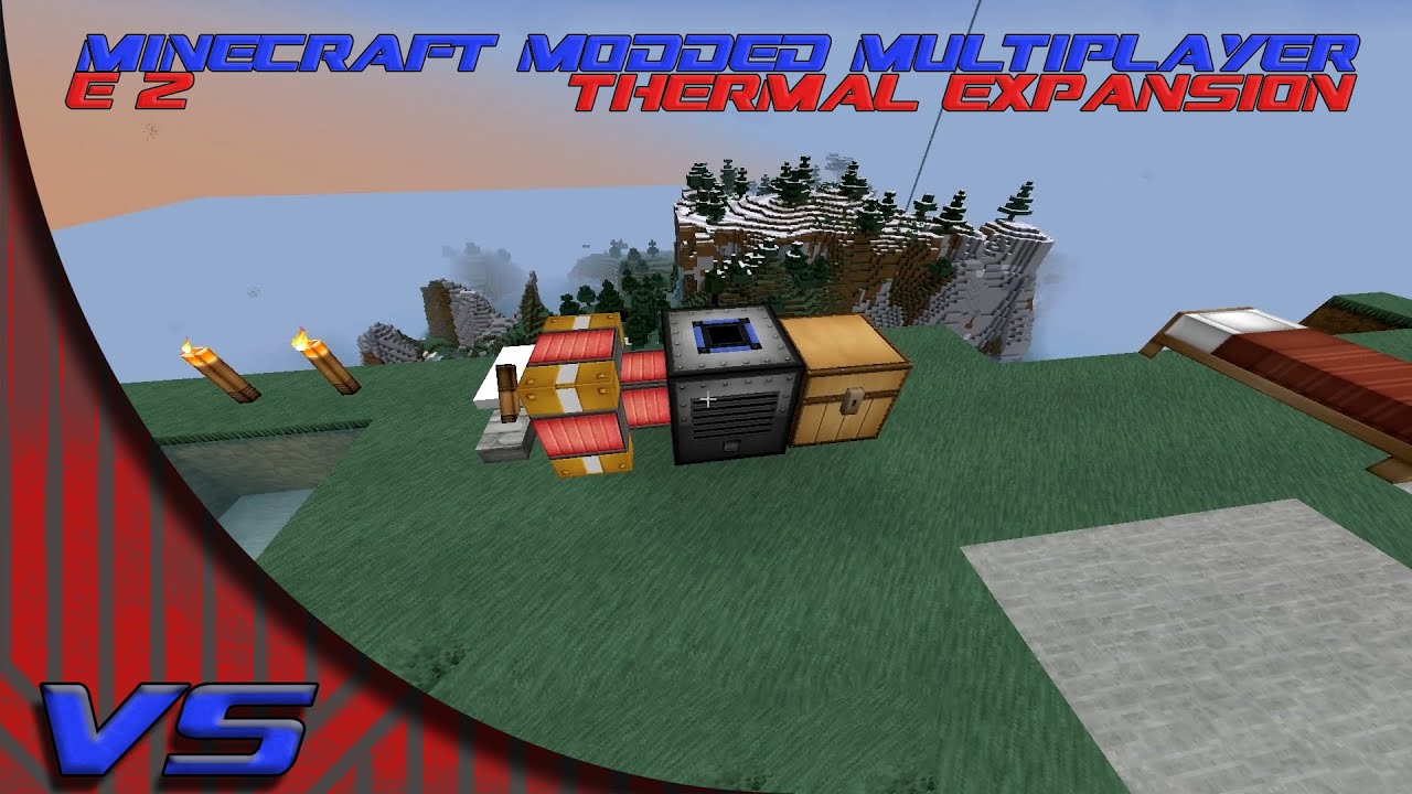 Minecraft Modded Multiplayer Survival! : Episode 2 : Thermal Expansion ...