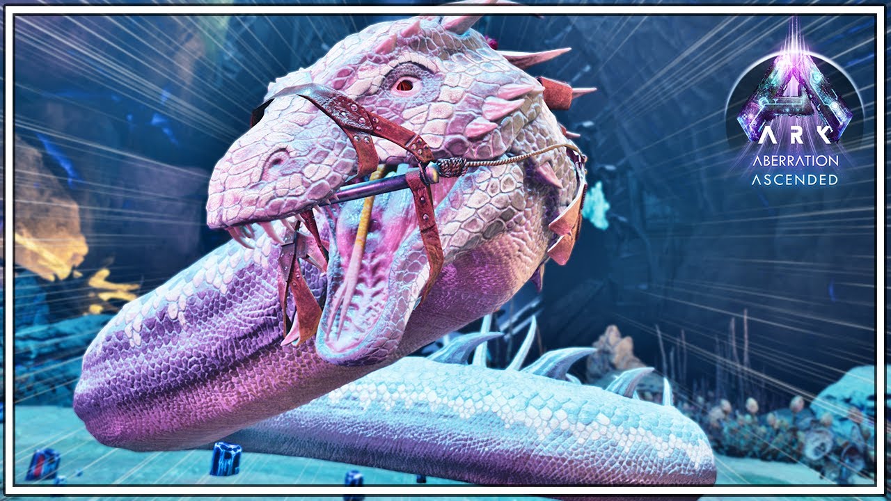 How Hard Is Taming A Max Level Basilisk ?? | ARK Aberration [Episode 33 ...