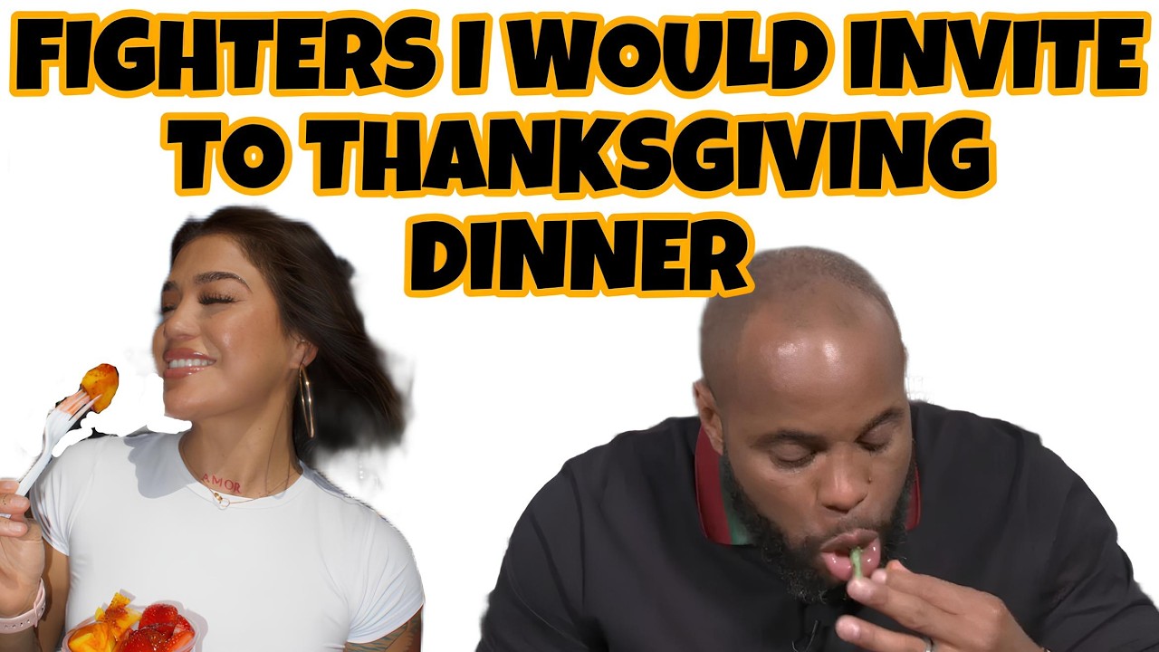 UFC Fighters I Would Invite To Thanksgiving Dinner (Tier List) - YouTube