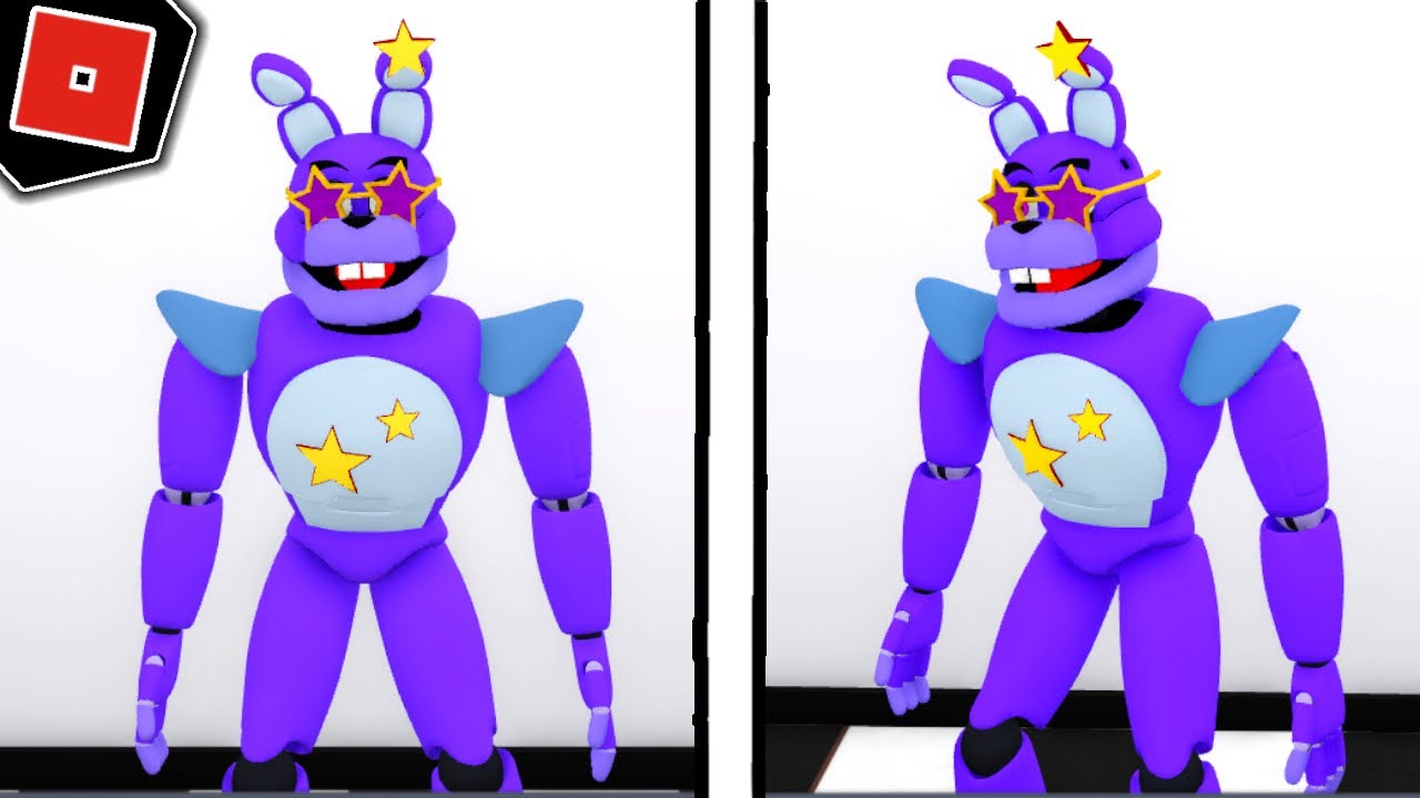 How to get GLAMROCK BONNIE MORPH in FNAF SECURITY BREACH MORPHS ...