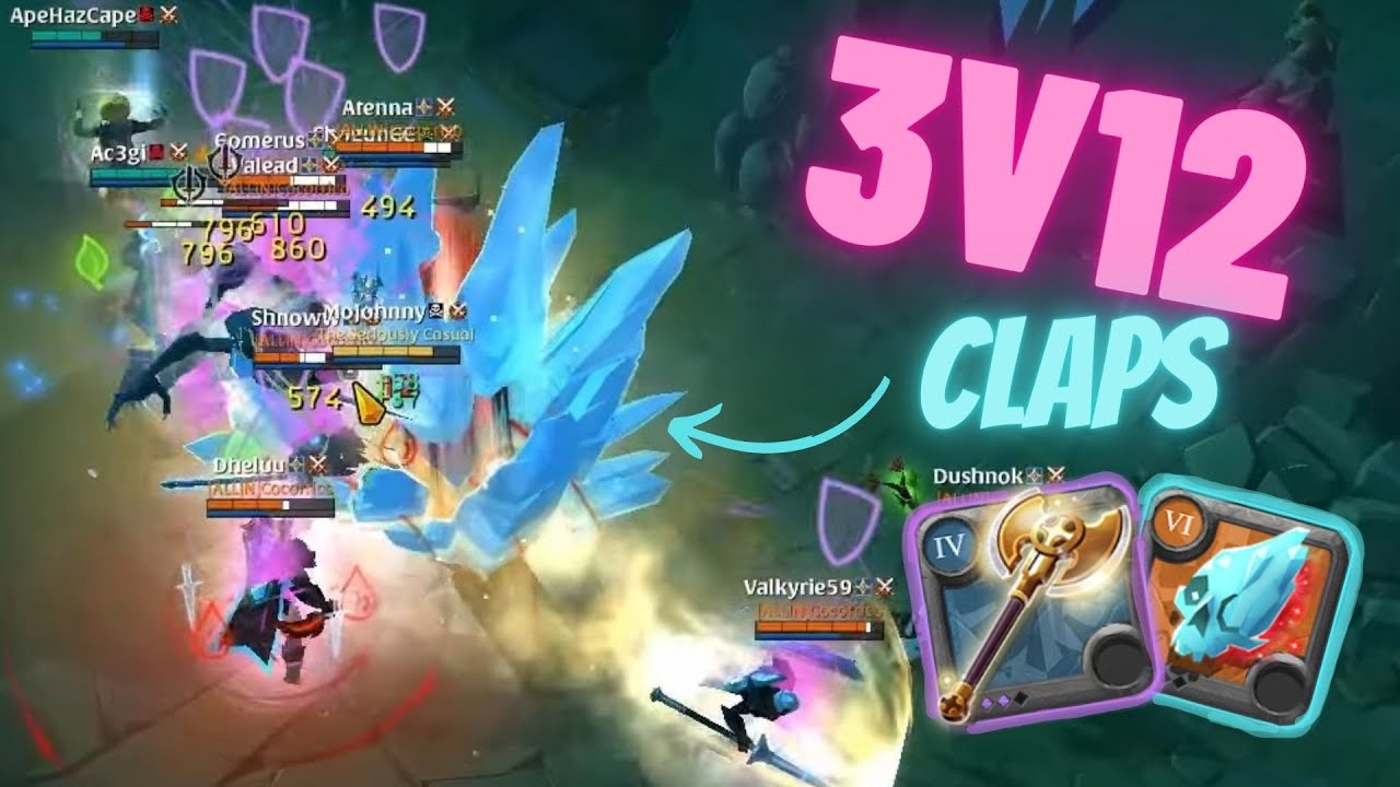Obliterating a 12 man fight group as only 3 - YouTube