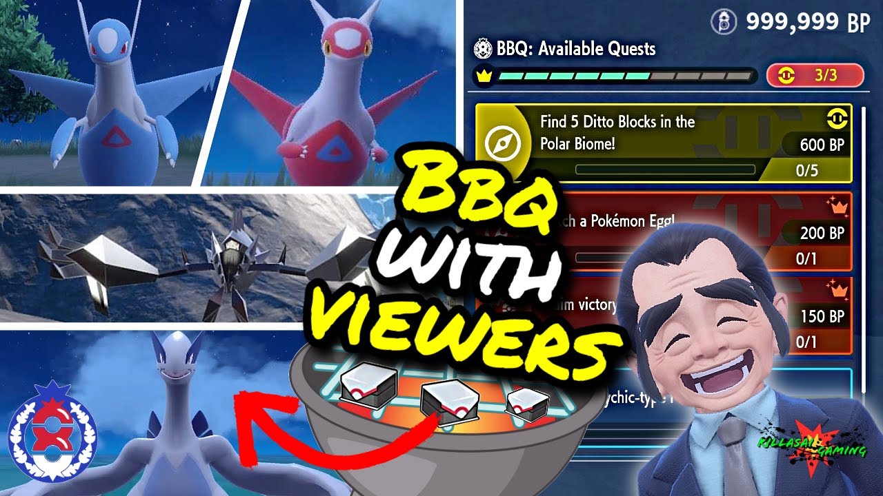 Hosting UNION CIRCLE (BBQ) with VIEWERS in Pokémon Scarlet: The Indigo ...