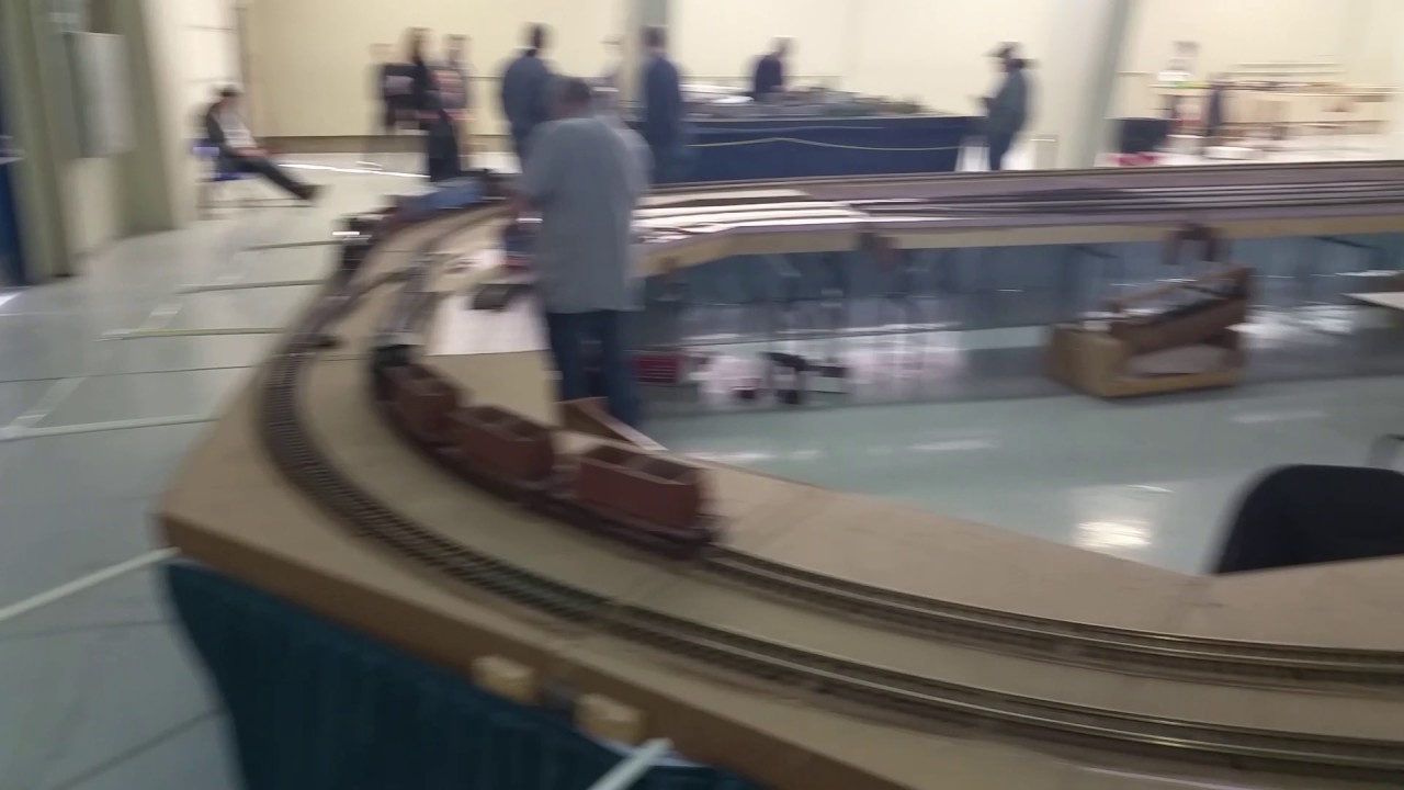 Spokane Train Show "Bigger" Scale - YouTube