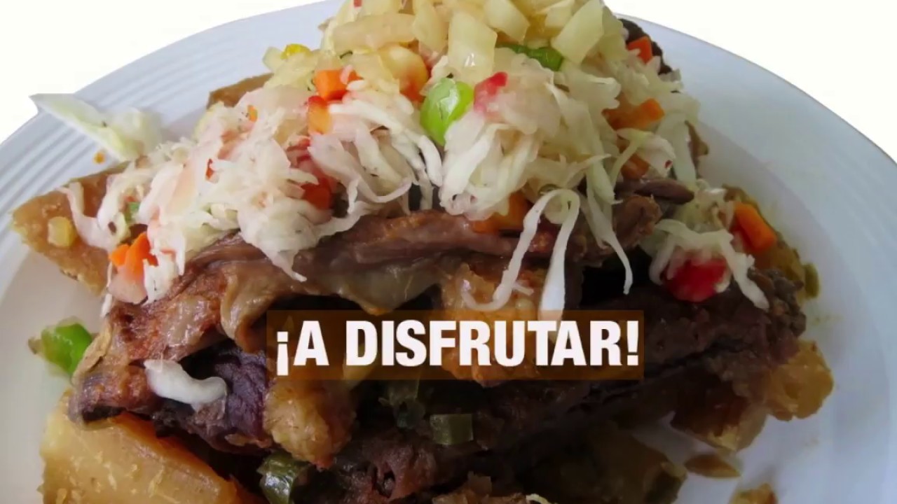 Preparación del plato típico "Vaho". - YouTube
