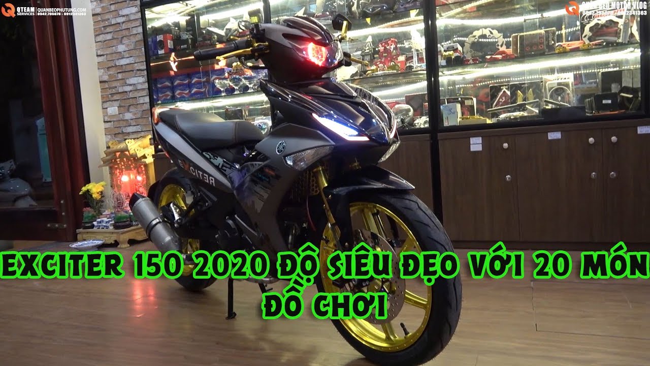 Yamaha Exciter 150 Độ Khủng với 20 món đồ chơi Siêu Truất. (Mx King ...