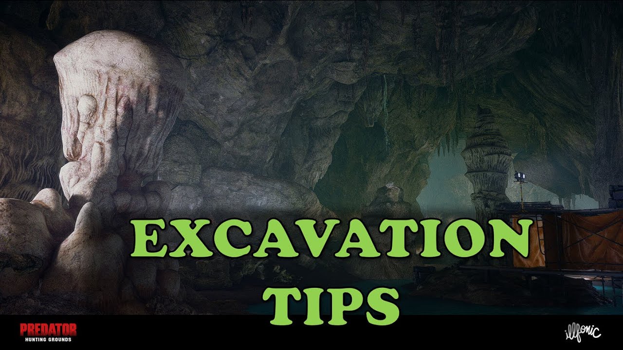 Excavation Map - Radio Locations and Tips - Predator Hunting Grounds ...