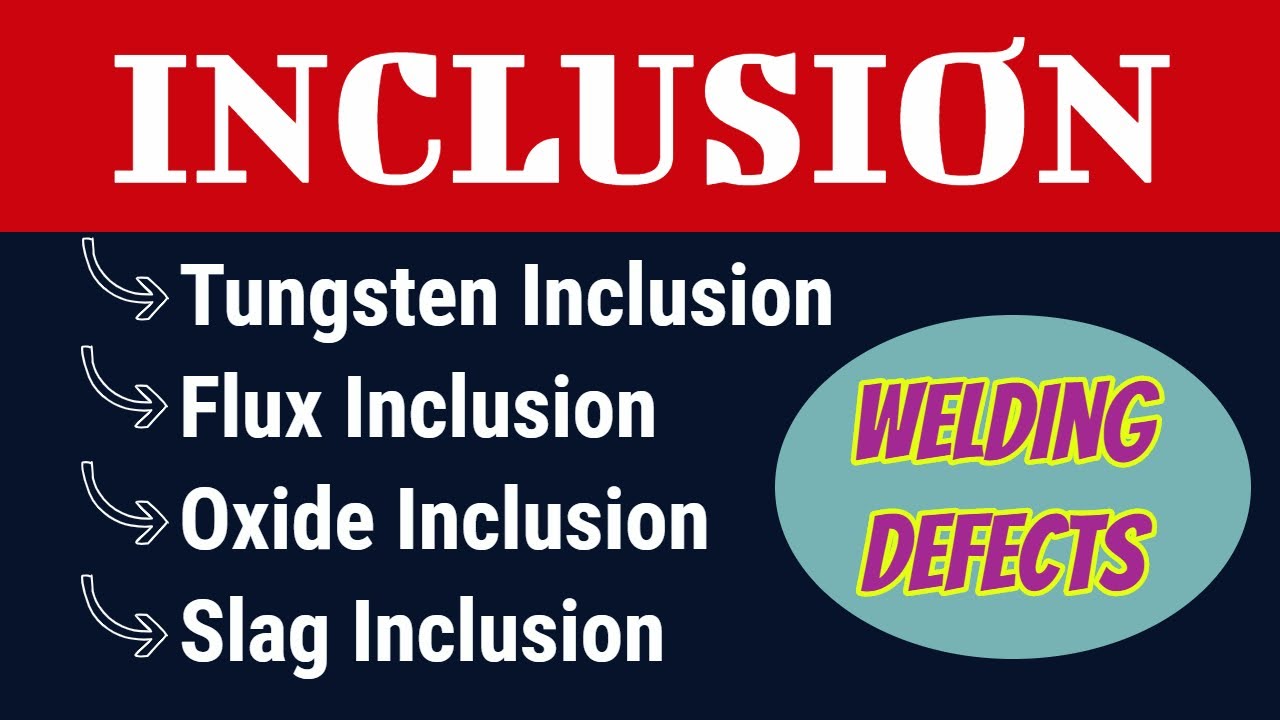 [Hindi/Urdu] Inclusion in welding (Welding Defects) - YouTube
