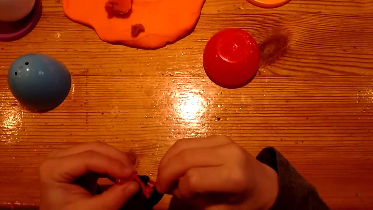 Opening play doh surprise eggs - YouTube