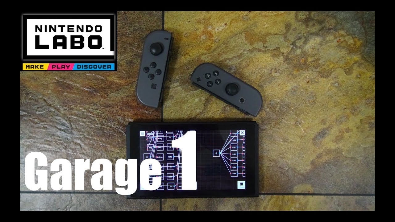 Nintendo Labo - Toy-Con Garage Introduction - YouTube