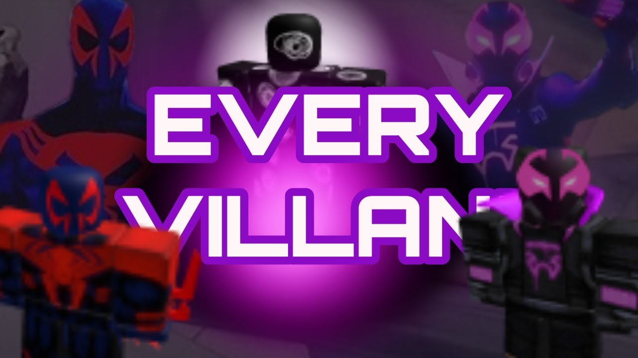 Making *3* Across The Spider-Verse Villans in Roblox (Avatar Ideas ...